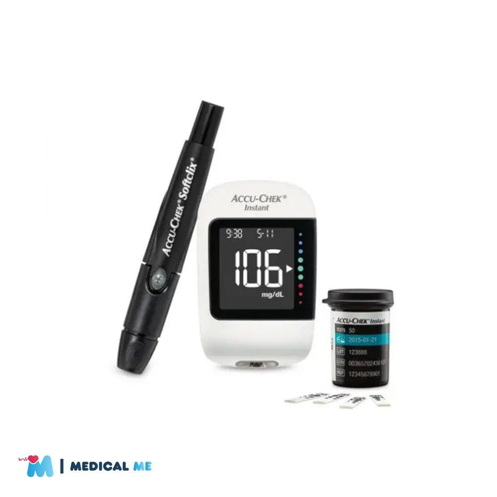 Accu Chek Instant Glucose Monitor + 10 Strips | Medical Me